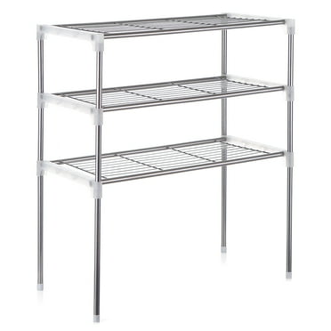 "Zimtown 4-Shelf Adjustable Storage Shelves, Steel Wire Unit, 20""L x ...