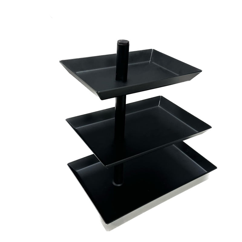 3 Tier Multifunctional Shelf, Dingrich 360° Rotatable Cake Dessert ...