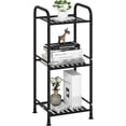 3 Tier Narrow Bathroom Shelving Unit, Kitchen Storage Rack Organizer ...
