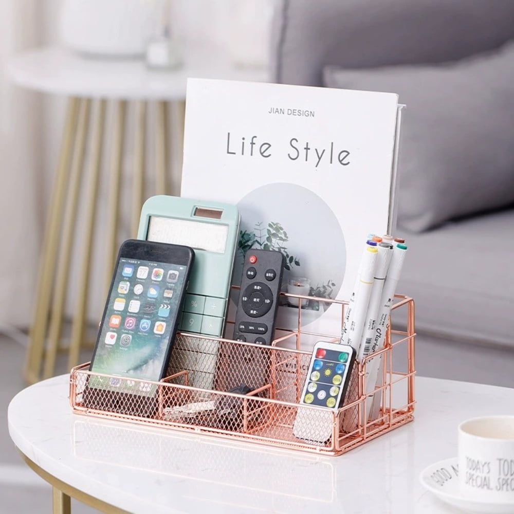 Nordic Metal File Rack – Multifunctional Desktop Organizer for Office ...