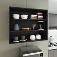3-Tier Open Wall Shelf, 36" x 30" | Multi-Use in Bedroom, Office ...