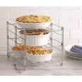 3-Tier Oven Rack – Non-Stick, Dishwasher Safe, Use for Cooking ...