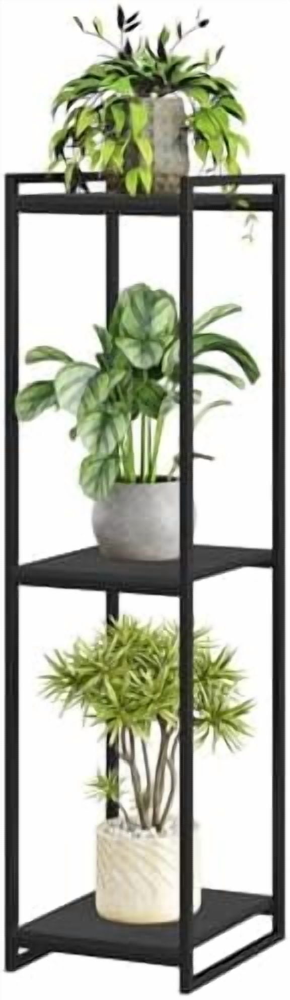 3-Tier Plant Stand Indoor, 45" Tall Modern Plant Shelf Corner Flower ...