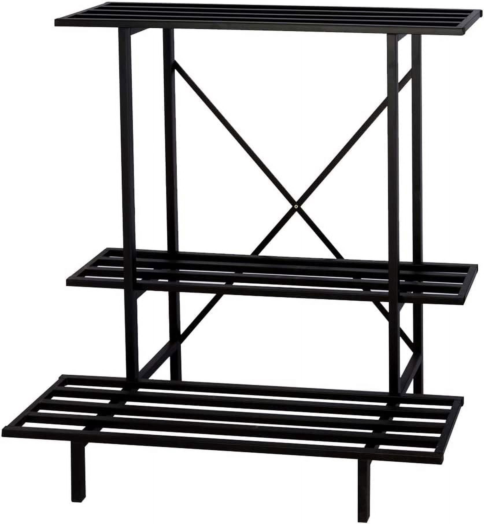 3 Tier Plant Stand Space-Saving Heavy Duty Plant Holder for Balcony ...