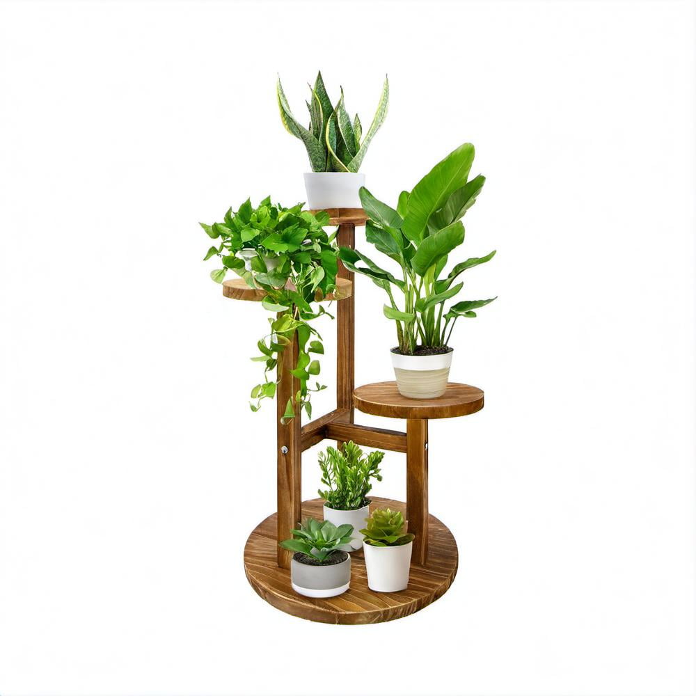3-Tier Plant Stand for Indoor Plants - Corner Plant Stands for Multiple ...