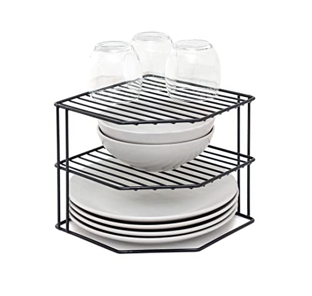 3 Tier Plate Rack - Kitchen Cupboard Organiser - Walmart.com