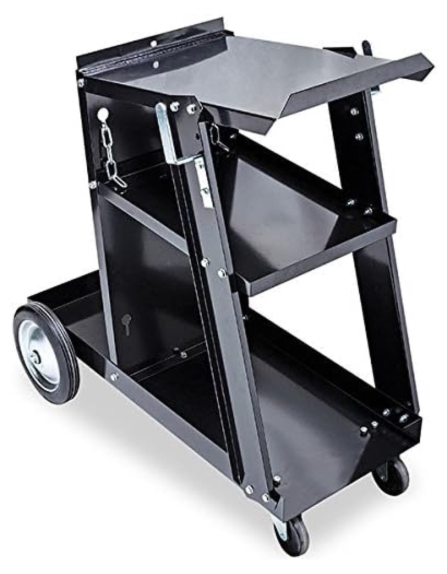 3-Tier Portable Welding Cart | Heavy Duty Gauge Steel | for Mig Welder ...