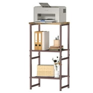 Printer Stand, 3-Tier Large Printer Table with Storage Shelf, Under ...