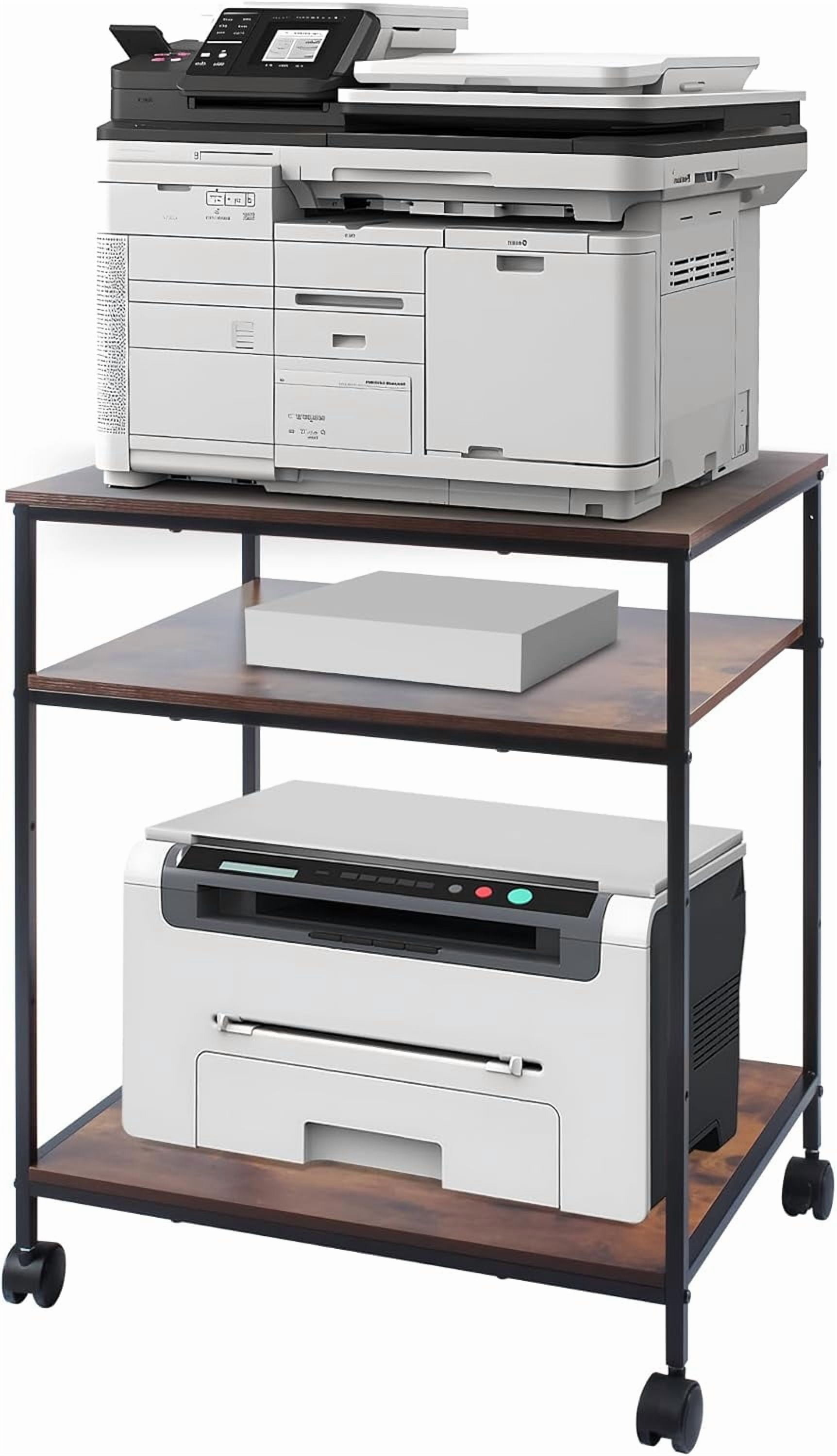 Printer Stand for Laser/Inkjet/All-in-One Heavy Duty Cart w/Adjustable ...