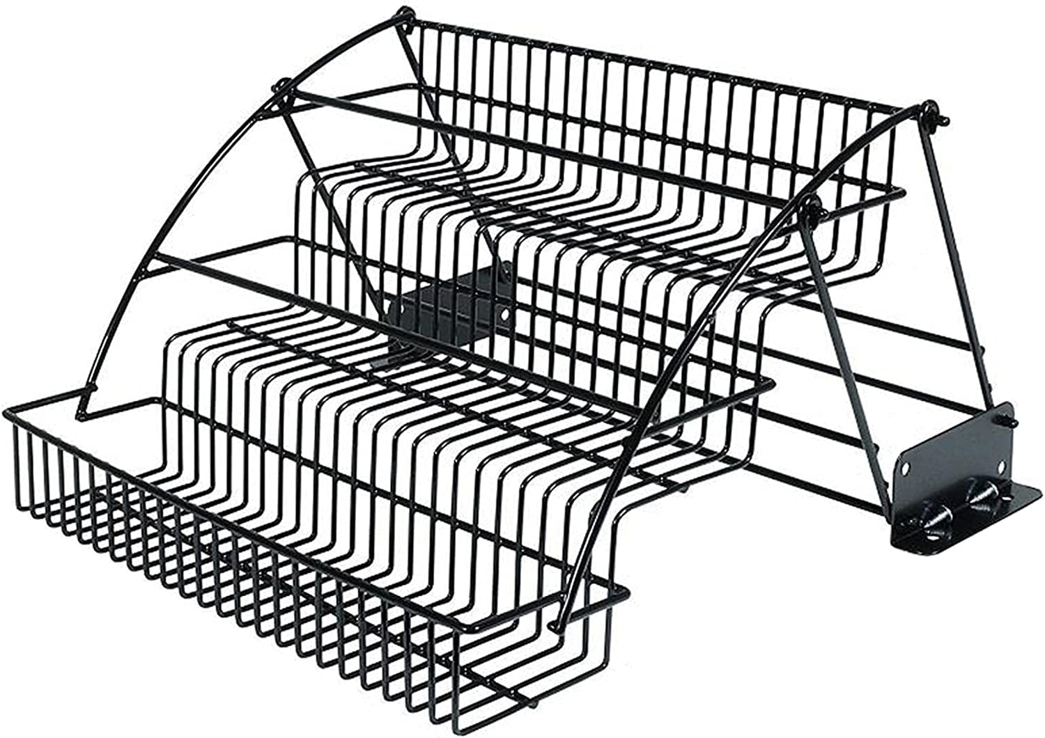 3-Tier Pull Down Spice Rack - Step Storage Holder, Retractable ...