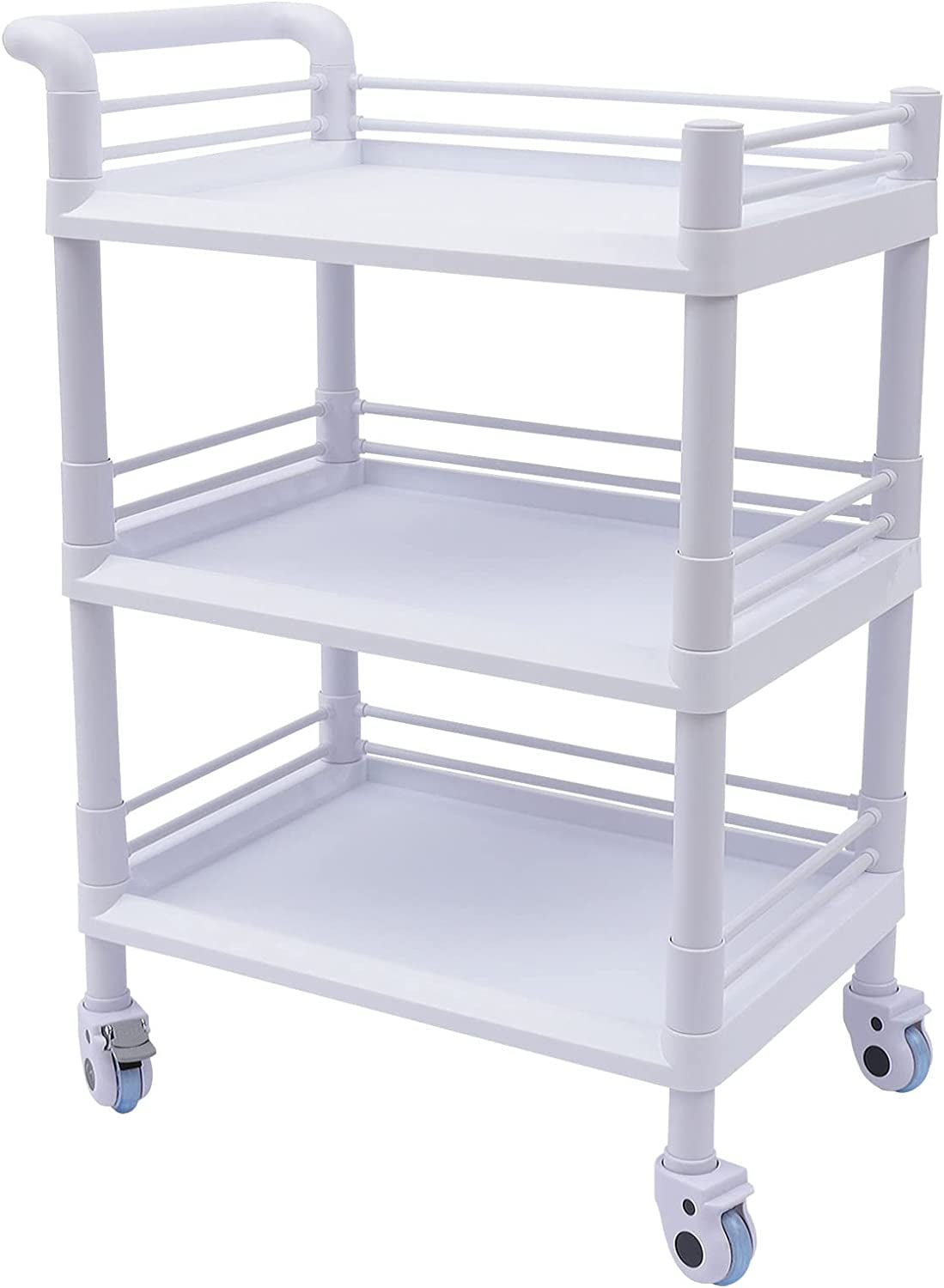 3 Tier Rolling Cart, Medical Carts with Wheels, Beauty Salon SPA ...