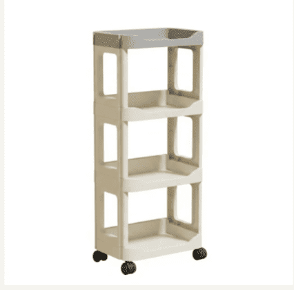 Unbranded 3-Tier Rolling Storage Cart with Wheels Utility Organizer for ...