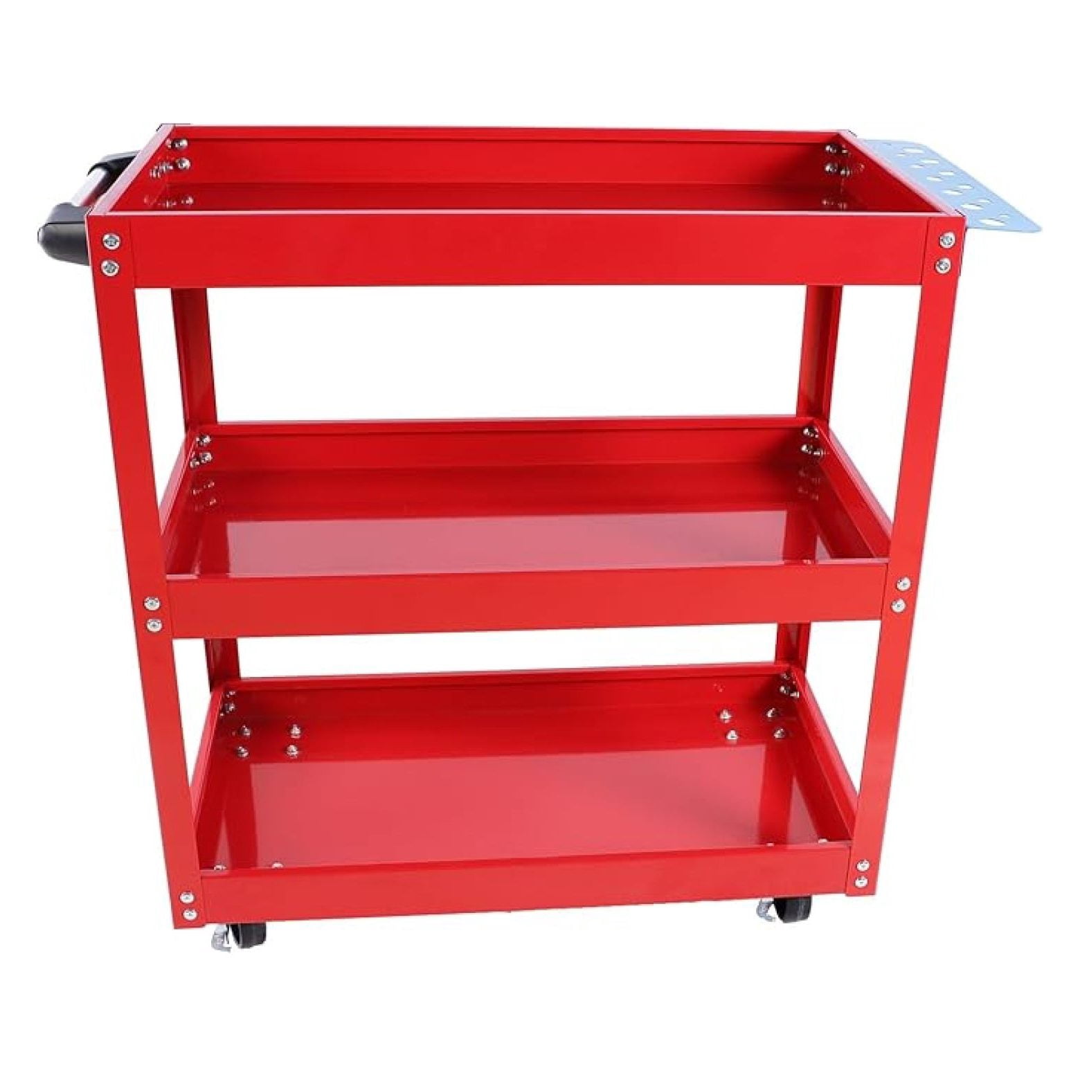 3-Tier Rolling Tool Cart, Heavy Duty Steel, 450 LBS Capacity, Lockable ...