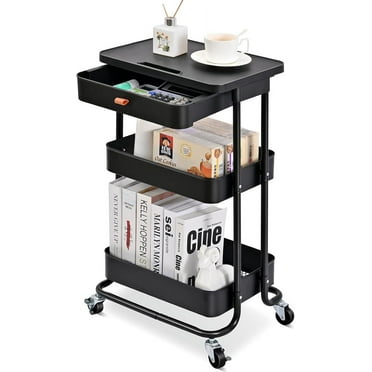 Free Shipping! 6 Tier Rolling Cart,Mobile Storage Shelving Unit with ...