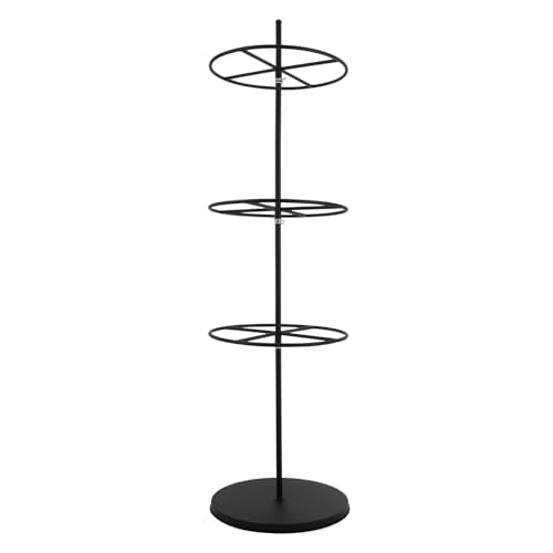 3-Tier Rotatable Round Garment Rack Underwear Display Stands Round ...