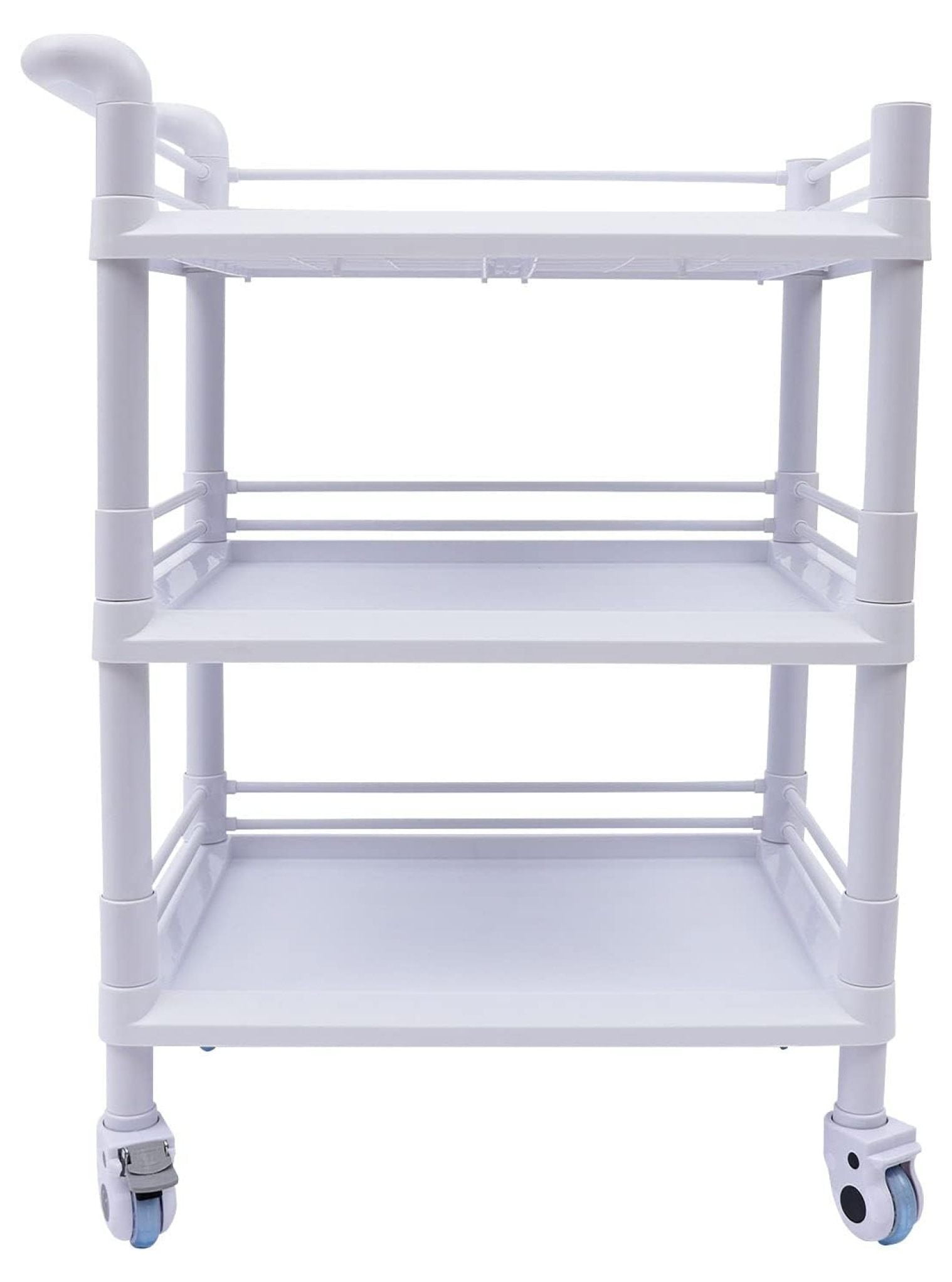 3-Tier Salon Rolling Trolley Cart, Beauty Storage Spa Holder Mobile ...