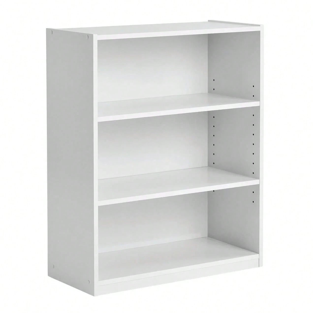 3-Tier Shelf with Adjustable Shelves – White - Walmart.com