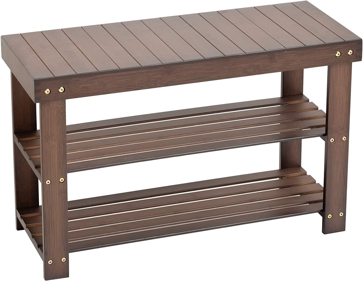 3 Tier Shoe Rack Bench, Premium Shoe Organizer or Entryway Bench ...