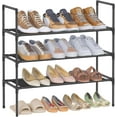 3-Tier Shoe Rack, Shoe Storage for Hallway Closet, Slim and Space ...