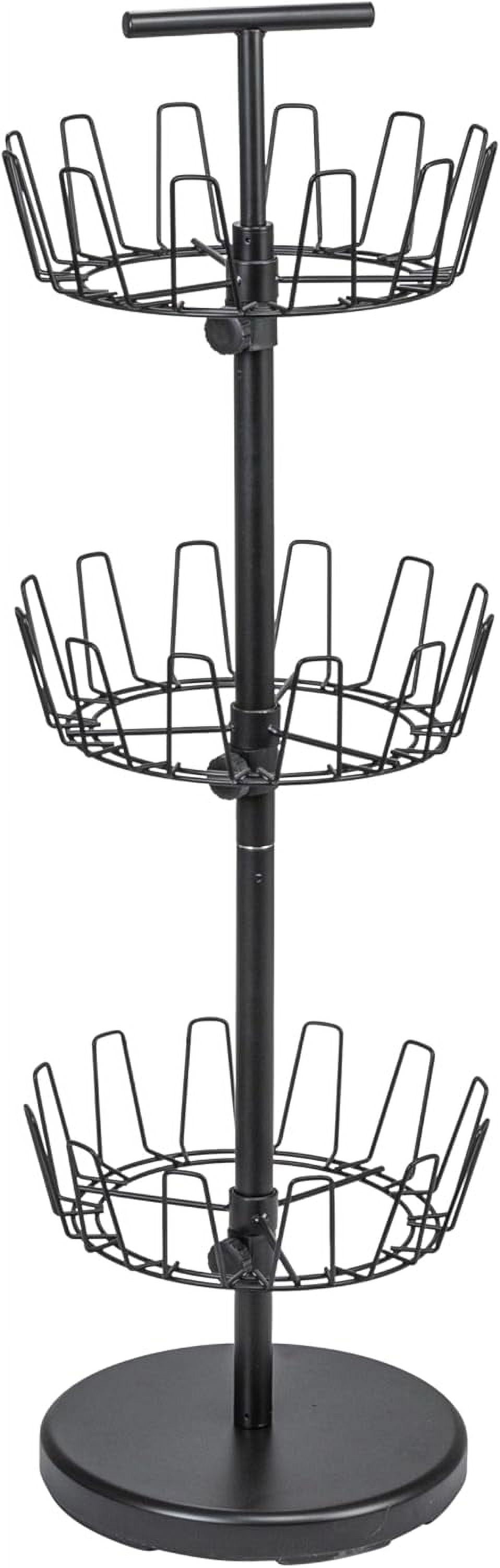 3-Tier Shoe Storage Tree, Matte Black - Walmart.com