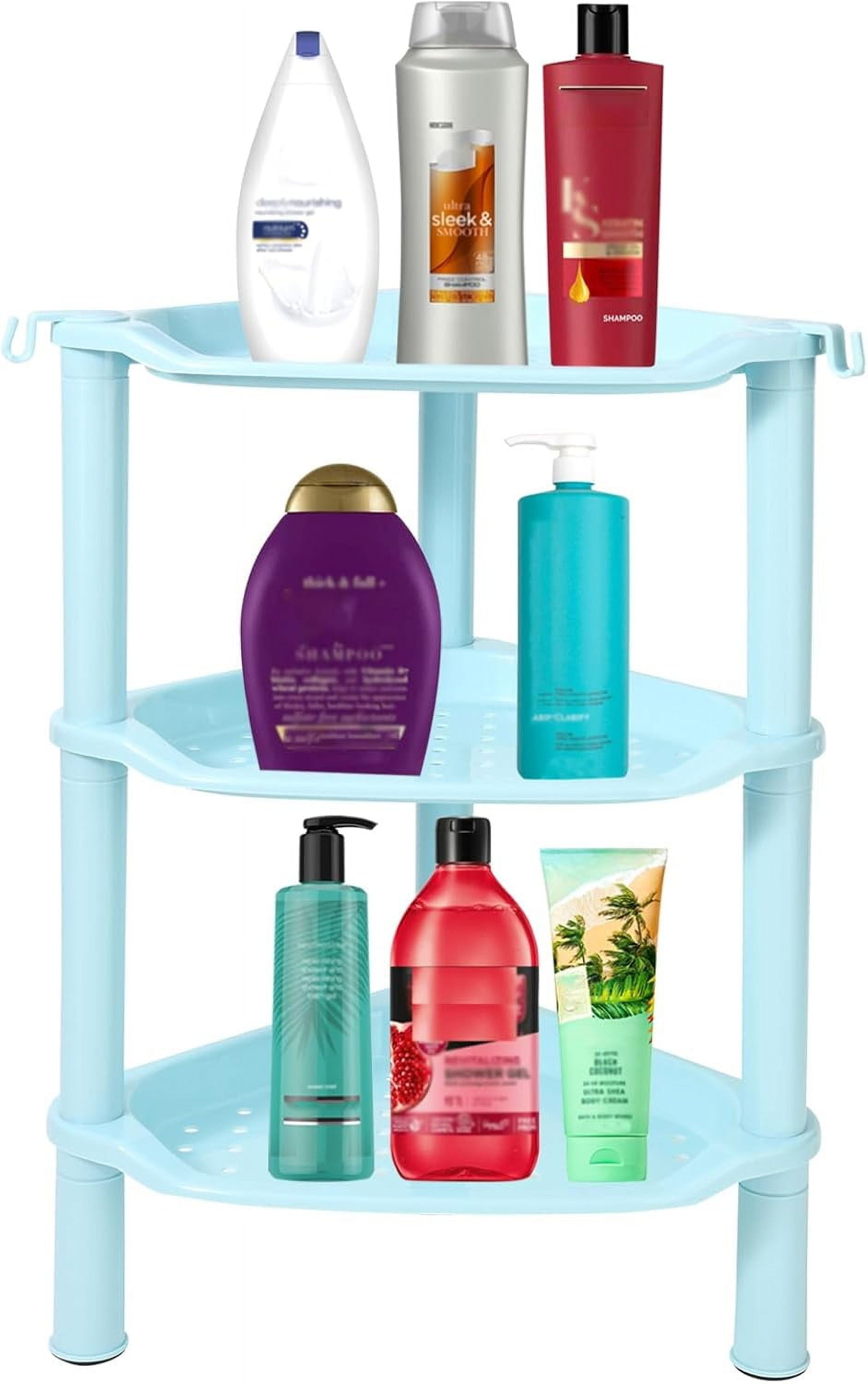 3 Tier Shower Caddy Organizer Shelf Corner, 13.5 x 10 26 Inches ...