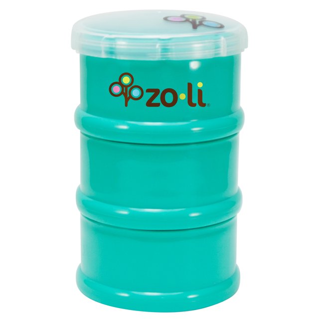 3 Tier Snack Stack Snack Containers for Home and On-the-Go, Twist Lock ...