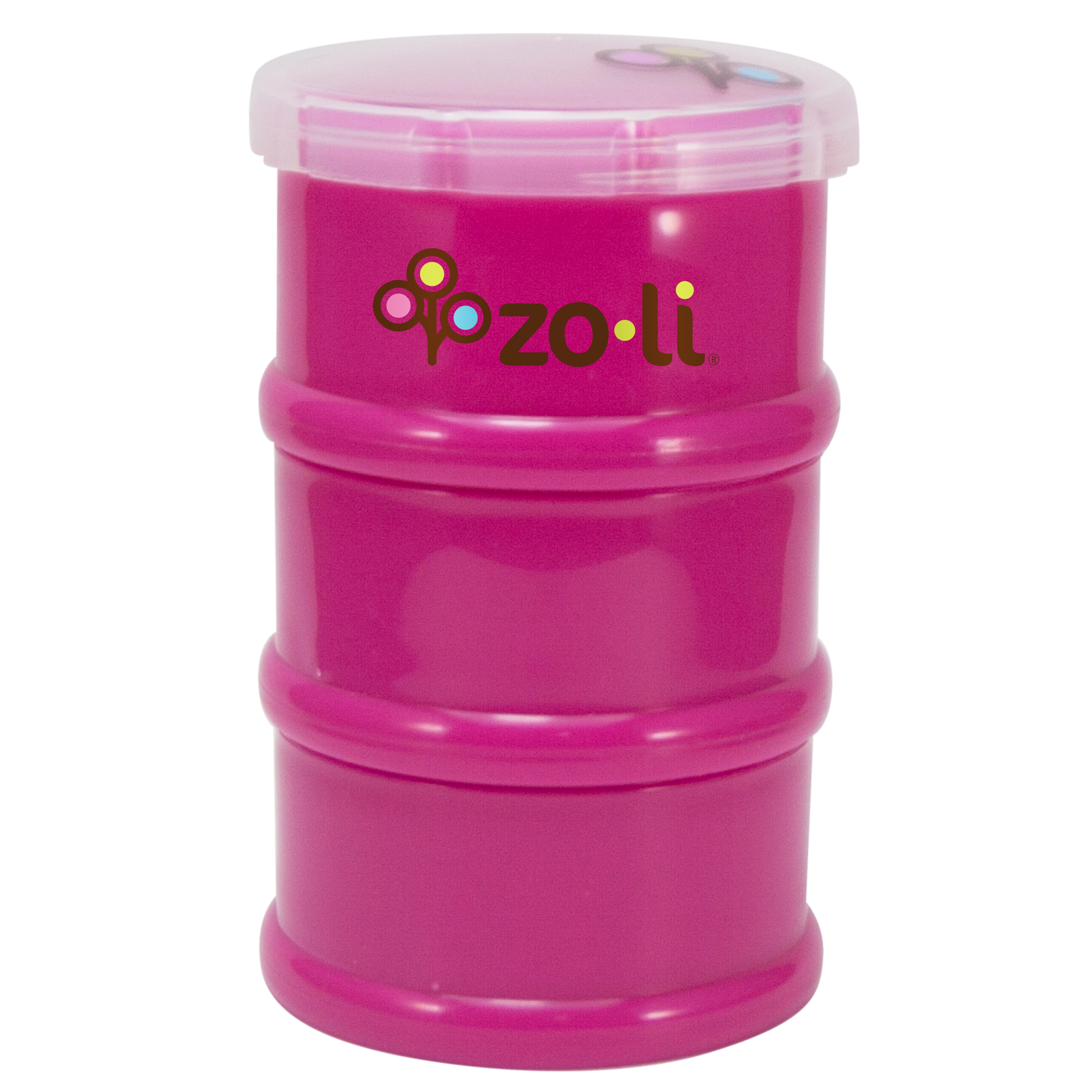 3 Tier Snack Stack Snack Containers for Home and On-the-Go, Twist Lock ...