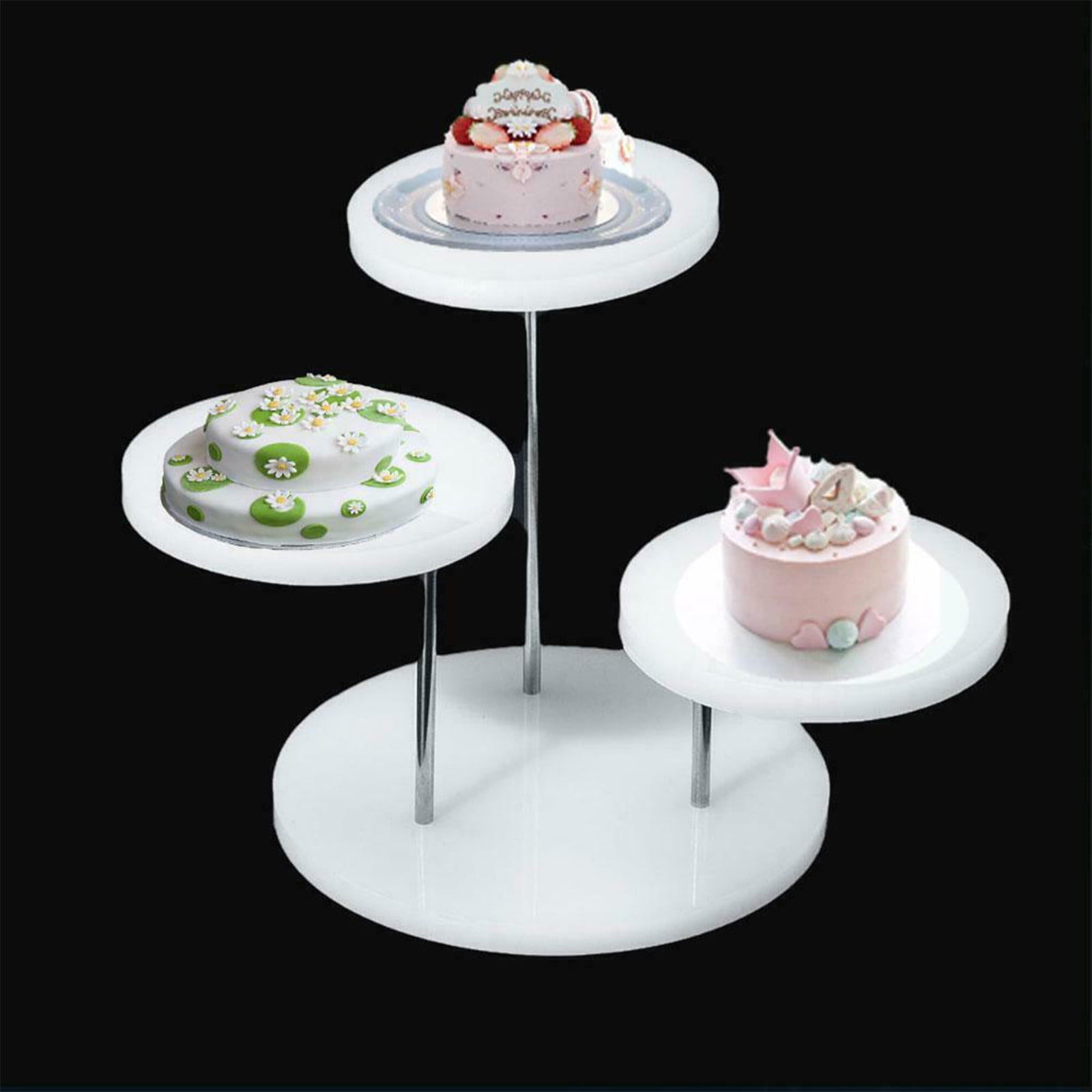 3-Tier Stacked Acrylic Stand, Perfume Organizer Stand, Risers Display ...