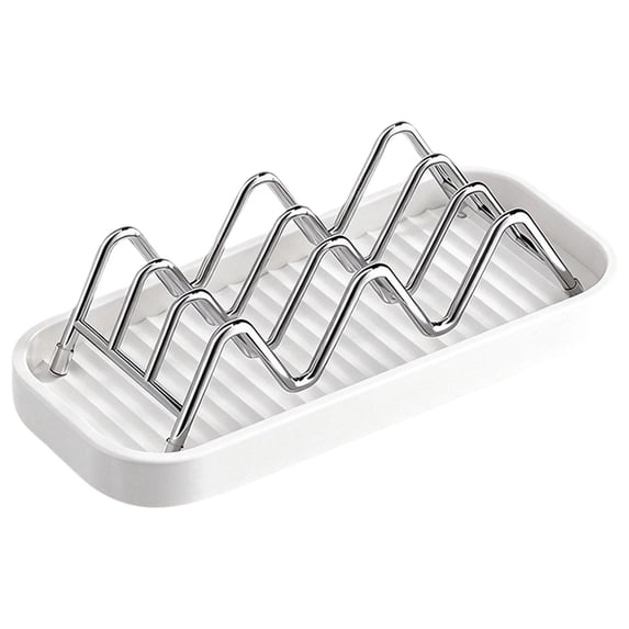 3-Tier Stainless Steel Soap Holder with Drain Tray, Rustproof Soap ...