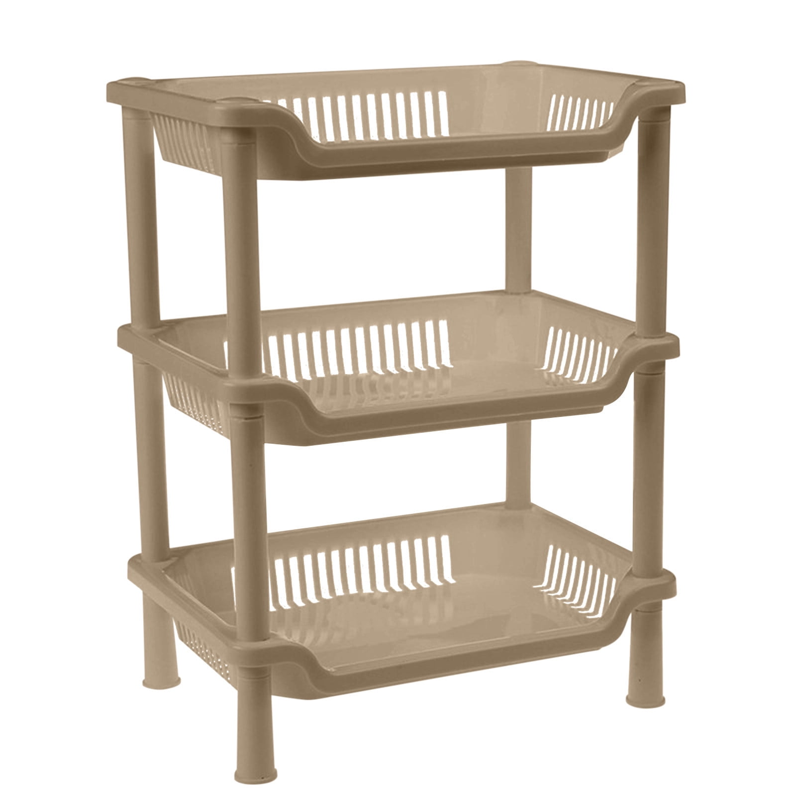 3-Tier Storage Rack, Bathroom Shelf, Extendable Plant Stand with ...