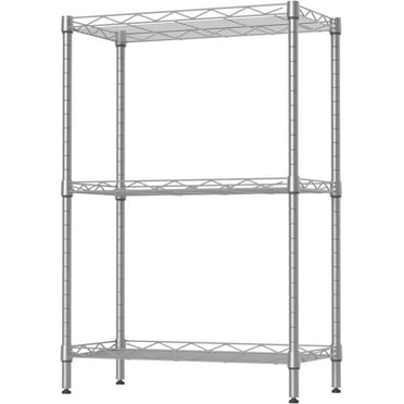 ZenSports 3-Tier Adjustable Storage Shelving Unit 220lbs Steel ...