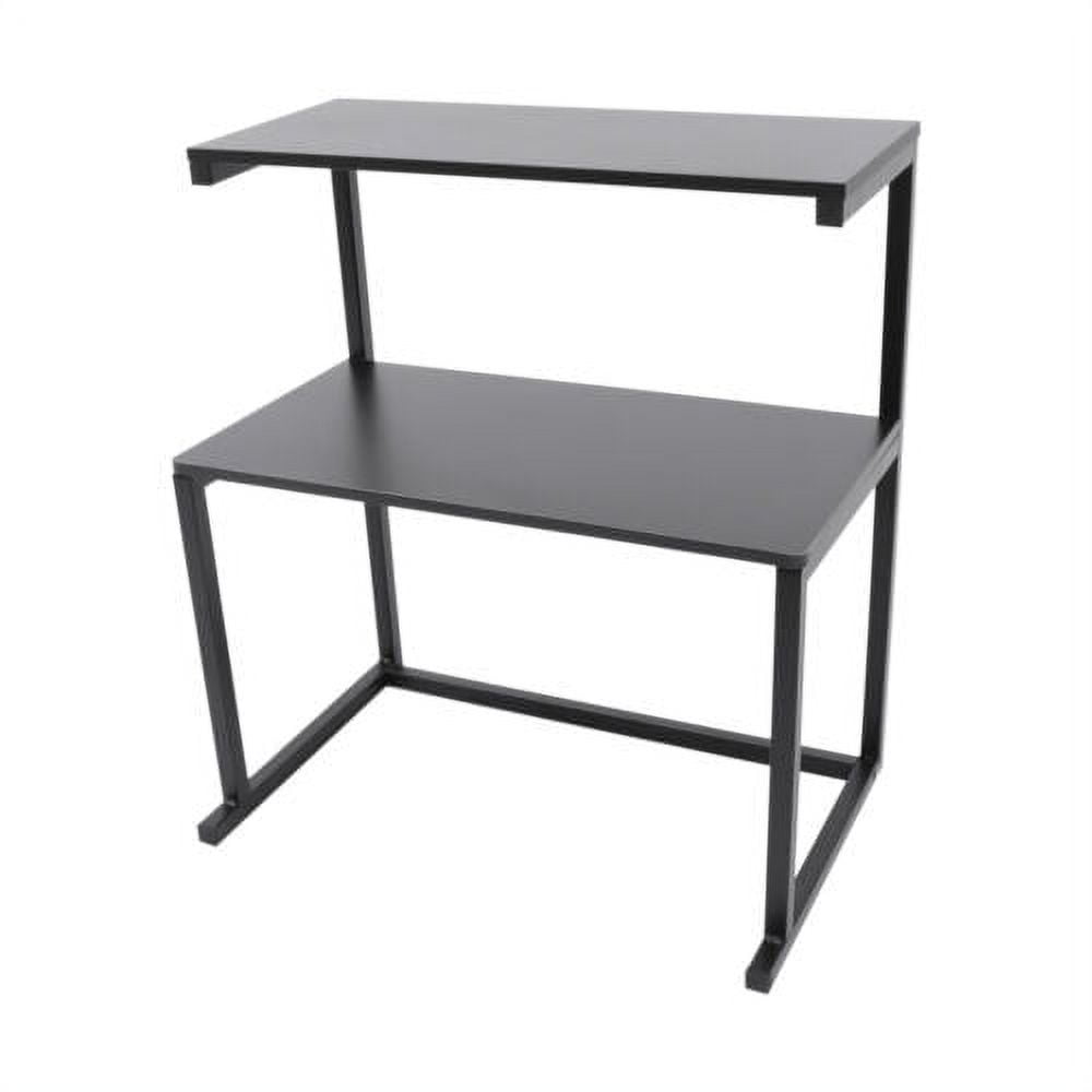 3-Tier Table Storage Shelf Home Office Desktop Storage Rack Desk ...