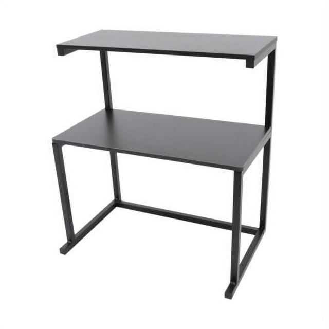 3-Tier Table Storage Shelf Home Office Desktop Storage Rack Desk ...