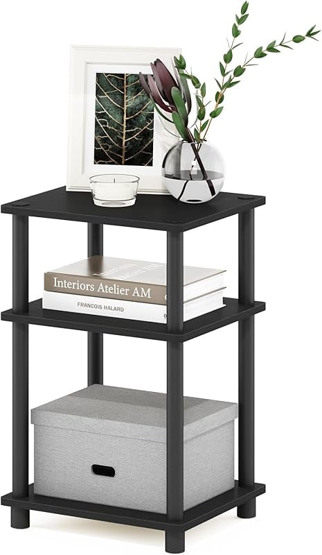 3-Tier Turn-N-Tube End Table / Side Table / Night Stand / Bedside Table ...