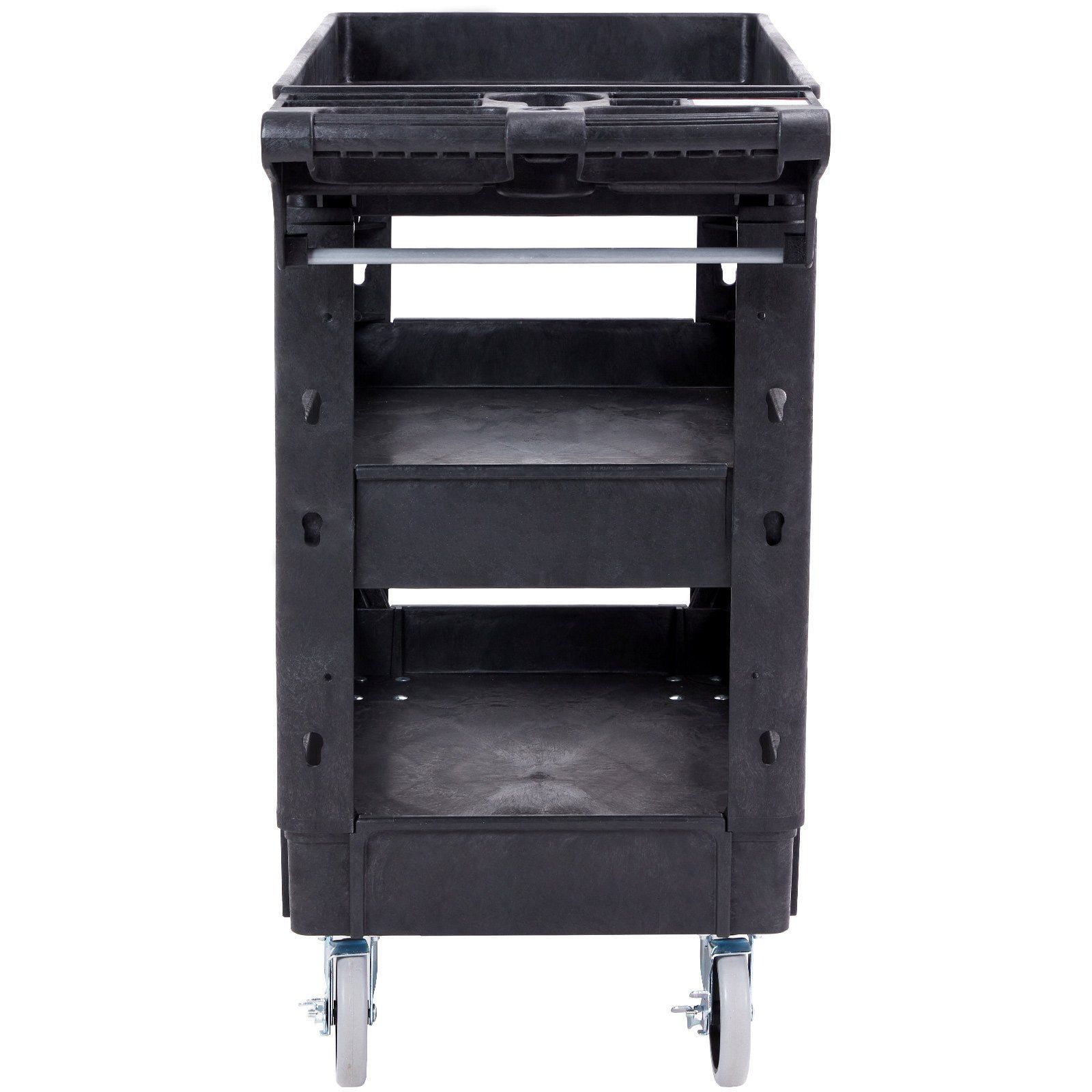 3-Tier Utility Cart, 550LBS Capacity, Heavy Duty Rolling Storage Cart ...