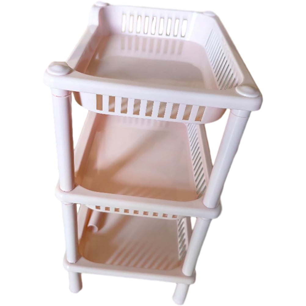 3 Tier Vanity Tray Corner Shelf Cosmetic Perfume Skincare Organizer