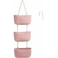 3-Tier Wall hanging Storage Bags, Over the Door Organizer, Decorative ...