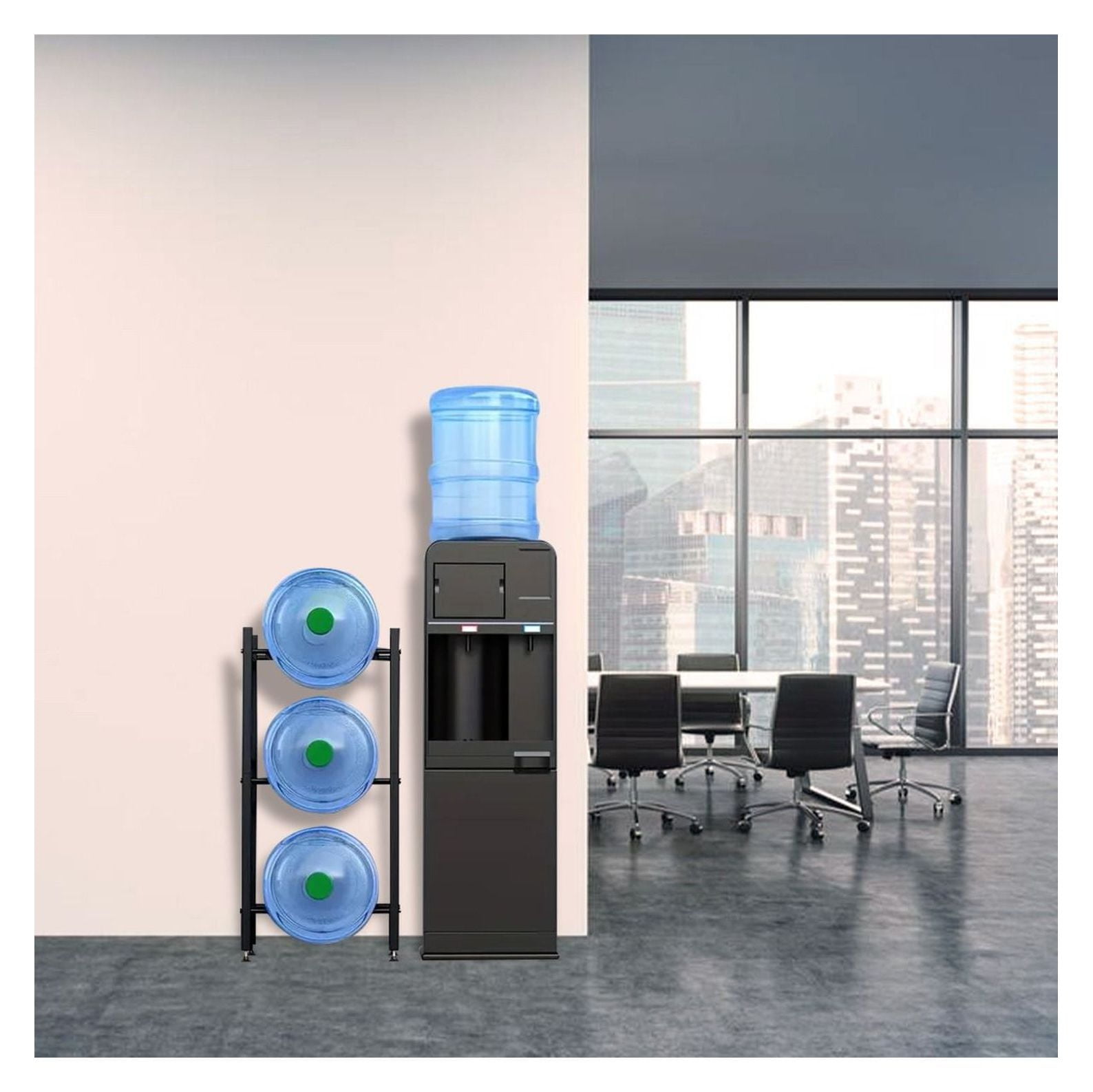 3 Tier Water Jug Rack Detachable 5 Gallon Water Bottle Storage Stand ...