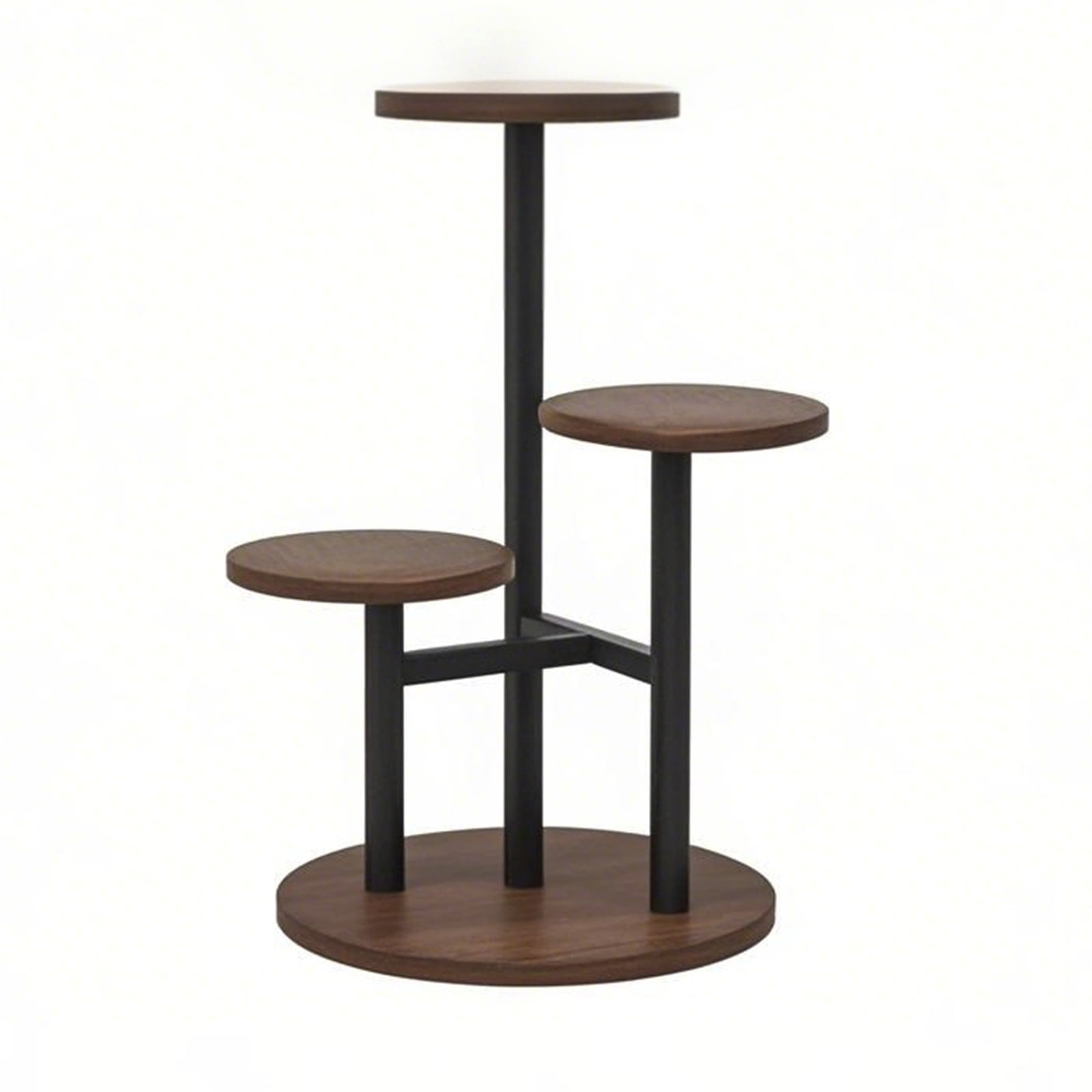 3 Tier Wooden Plants Stand Multi Layer Concise Planter Holders Flower ...