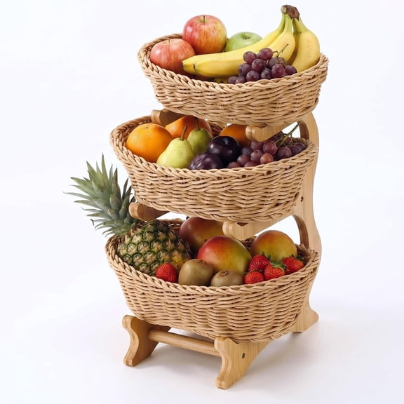 Wooden Fruit Display Stands