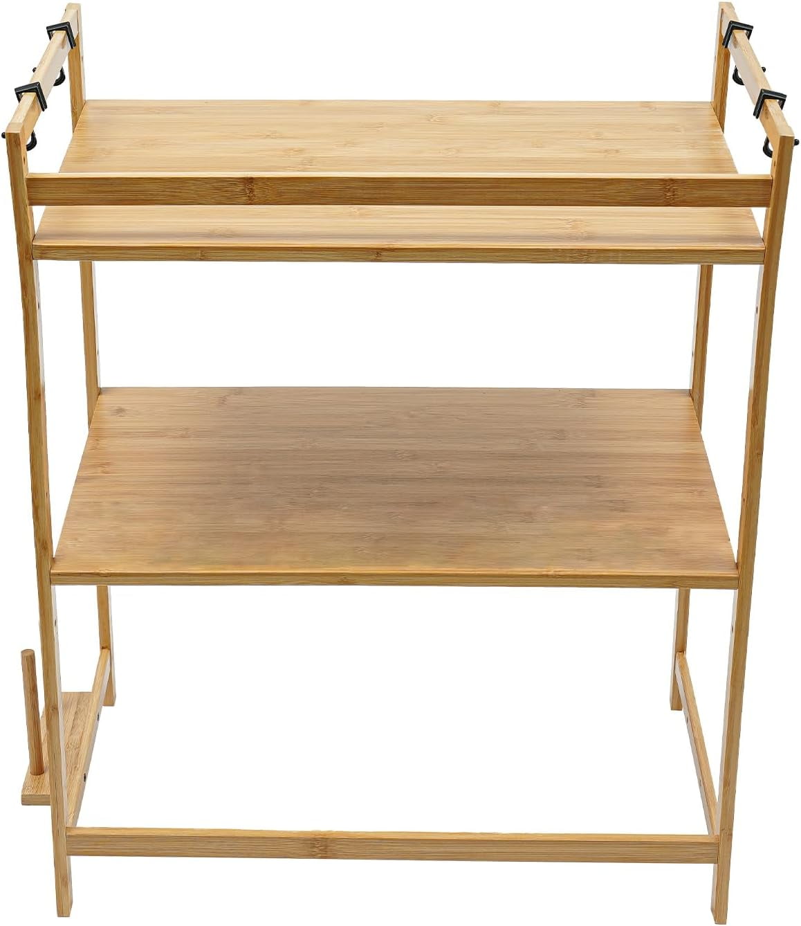 3 Tiers Microwave Stand, Adjustable Microwave Oven Rack, Countertop ...
