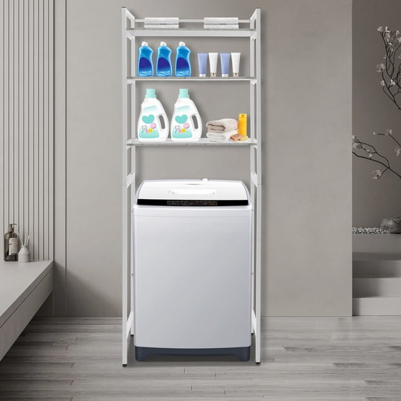 Over Washer and Dryer Storage Racks for Efficient Home Organization