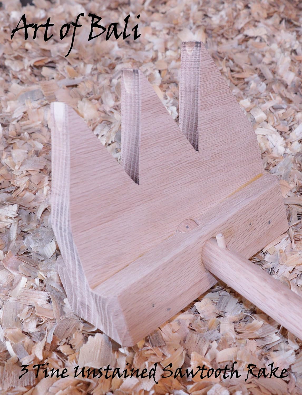 3 Tine Unstained Saw Tooth Zen Garden Rake – Original - Walmart.com