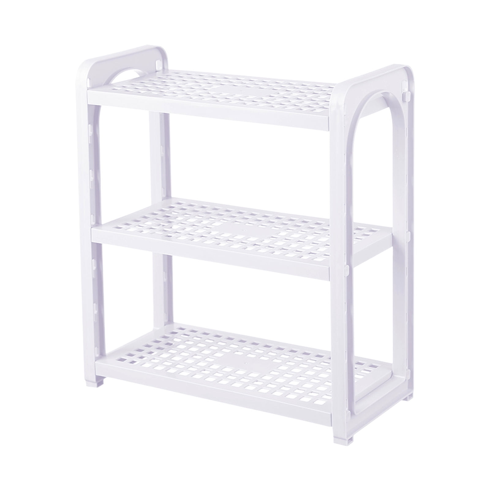3 Tire Desktop Storage Rack Organizer Adjust Layer Height For Kitchen ...