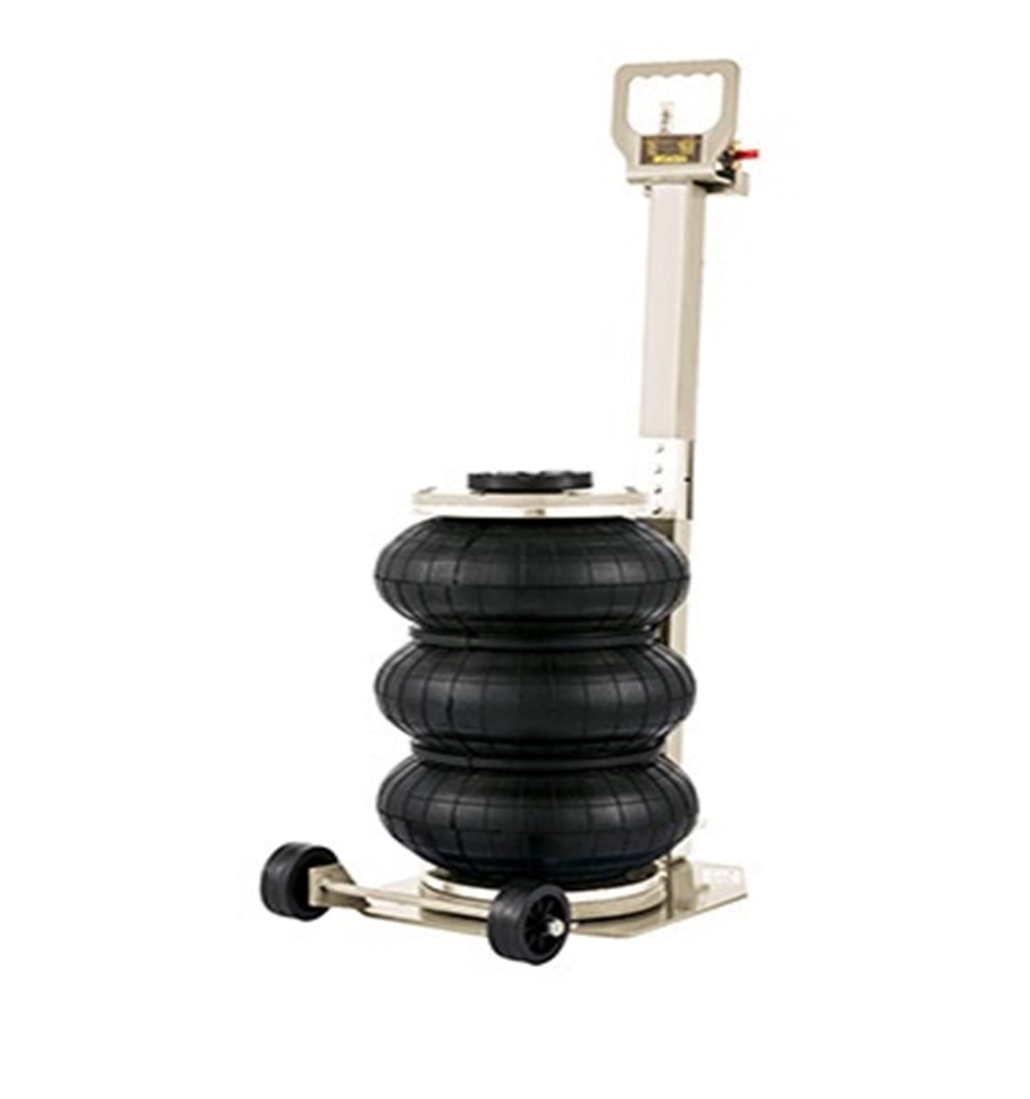 3 Ton / 5 Ton Triple Bag Air Pneumatic Jack With Adjustable Handle 40CM ...