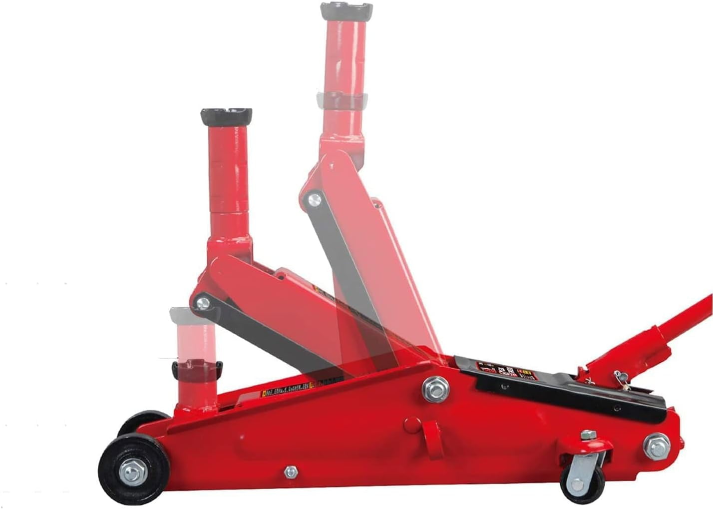 3 Ton (6,000 lb) Capacity Hydraulic Trolley Service/Floor Jack (Fits ...