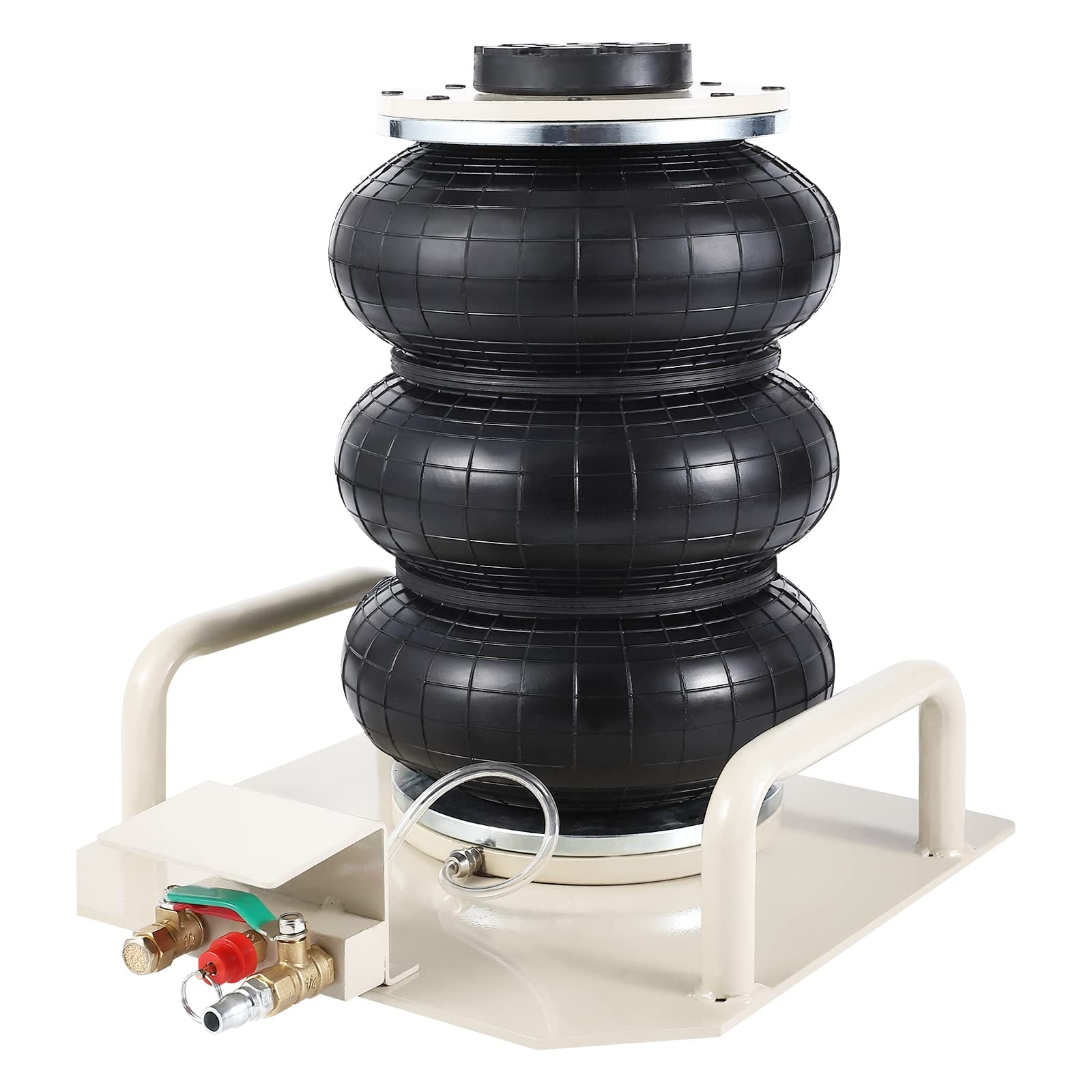 3 Ton/6600LBS Triple Bag Air Jack Fast Lifting Pneumatic Car Repair ...