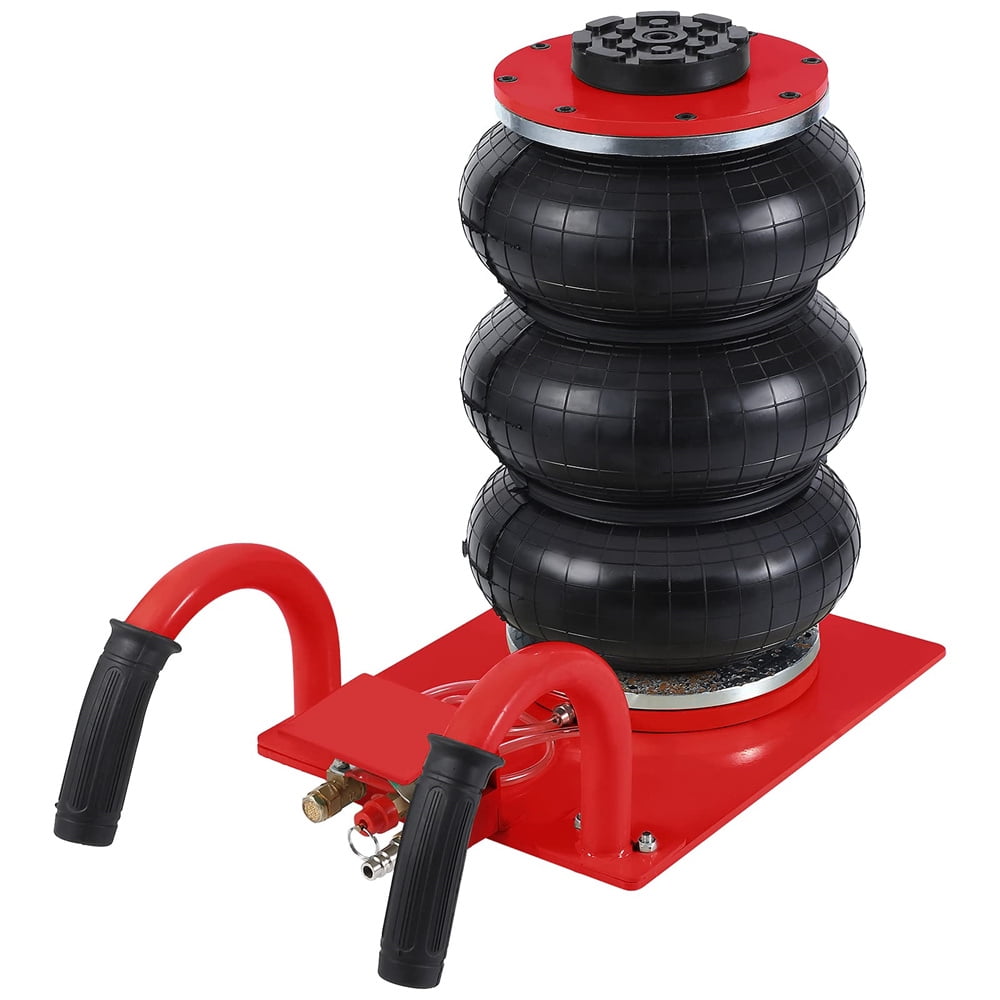 3 Ton/6600LBS Triple Bag Air Jack Fast Lifting to 15.75 Inch, Short ...