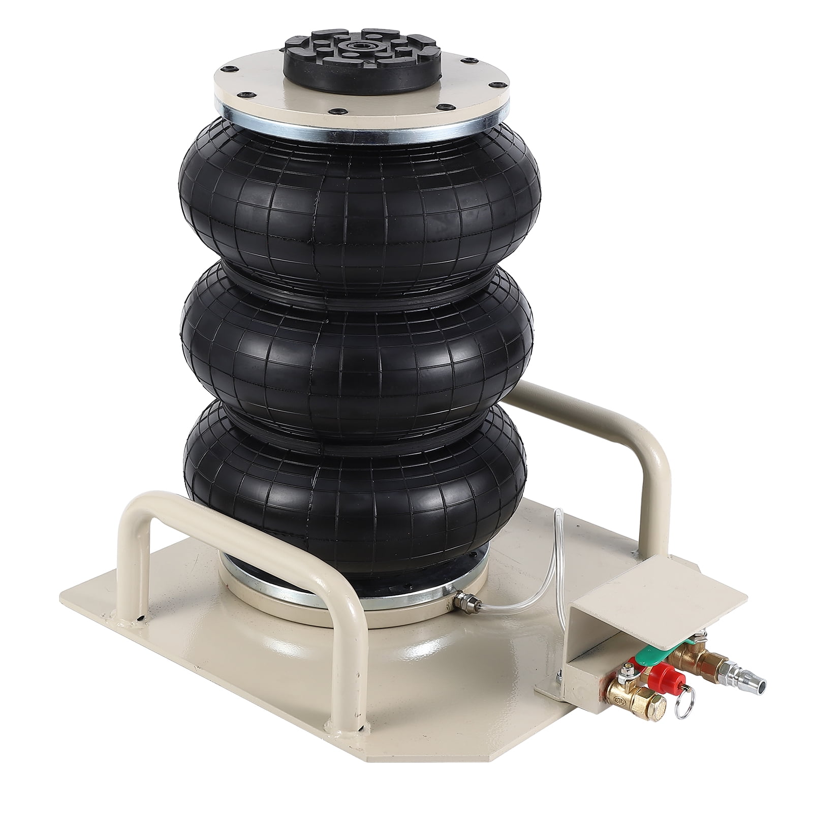 3 Ton/6600Lbs Triple Bag Air Jack, Fast Lifting Pneumatic Car Repair ...