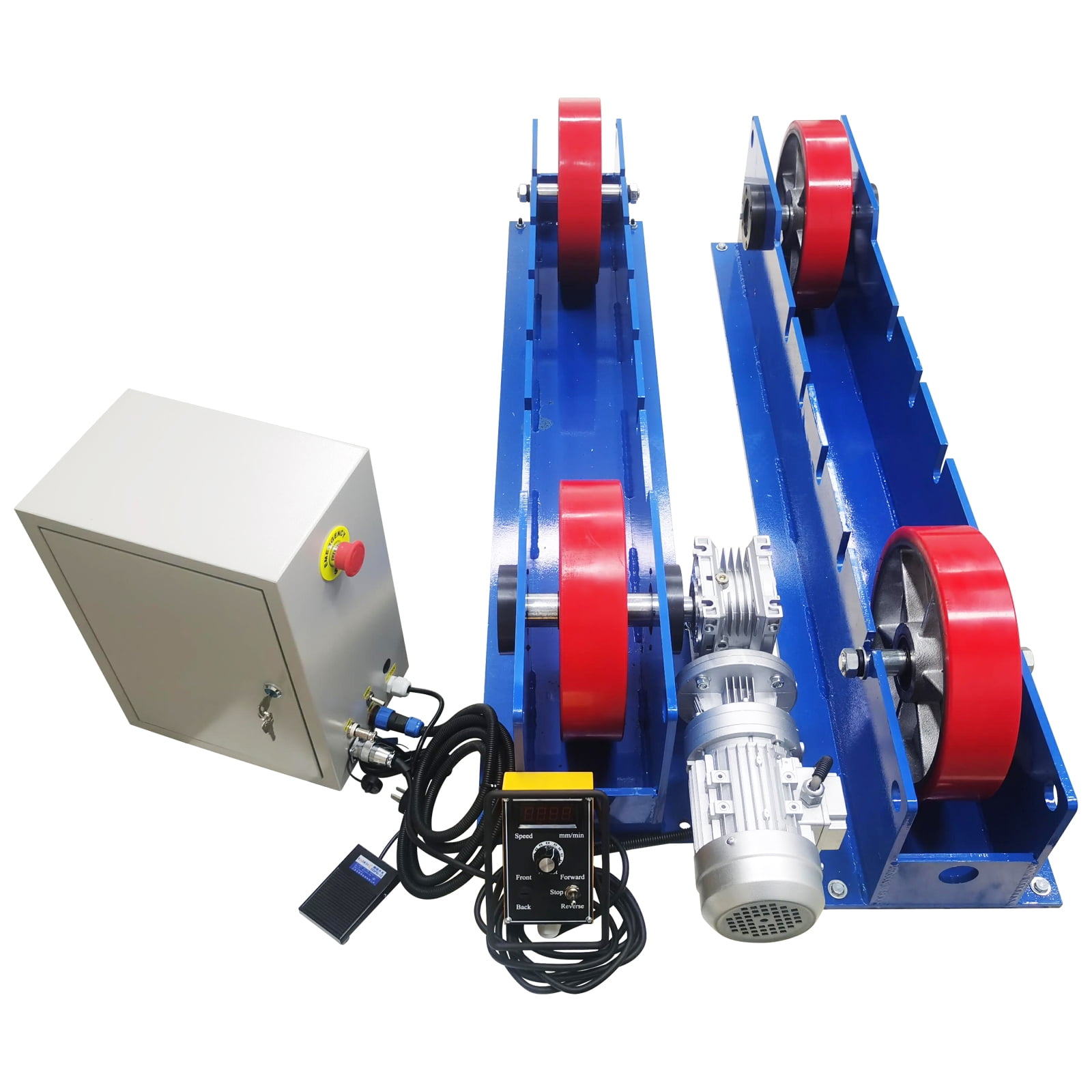 3 Ton Adjustable Welding Turning Roller 220V Welding Roller Rack for ...